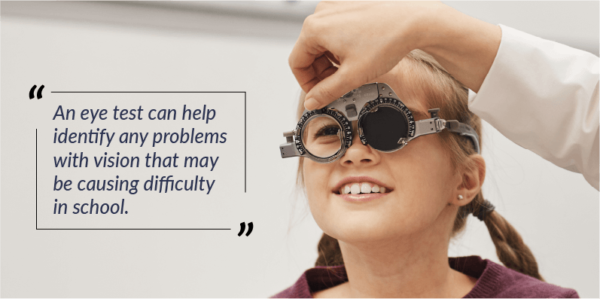 Importance of a Back to School Eye Test | Eyecare Kids